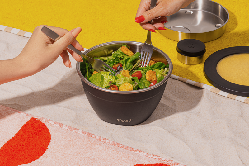 Reusable Salad Bowl Kits & Containers