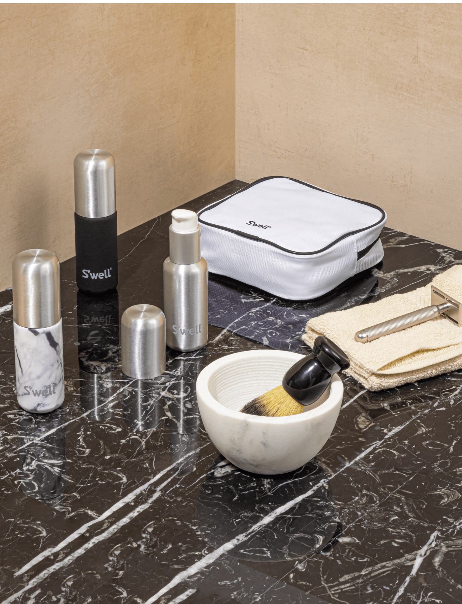 Onyx Travel Bottle Set – S'well
