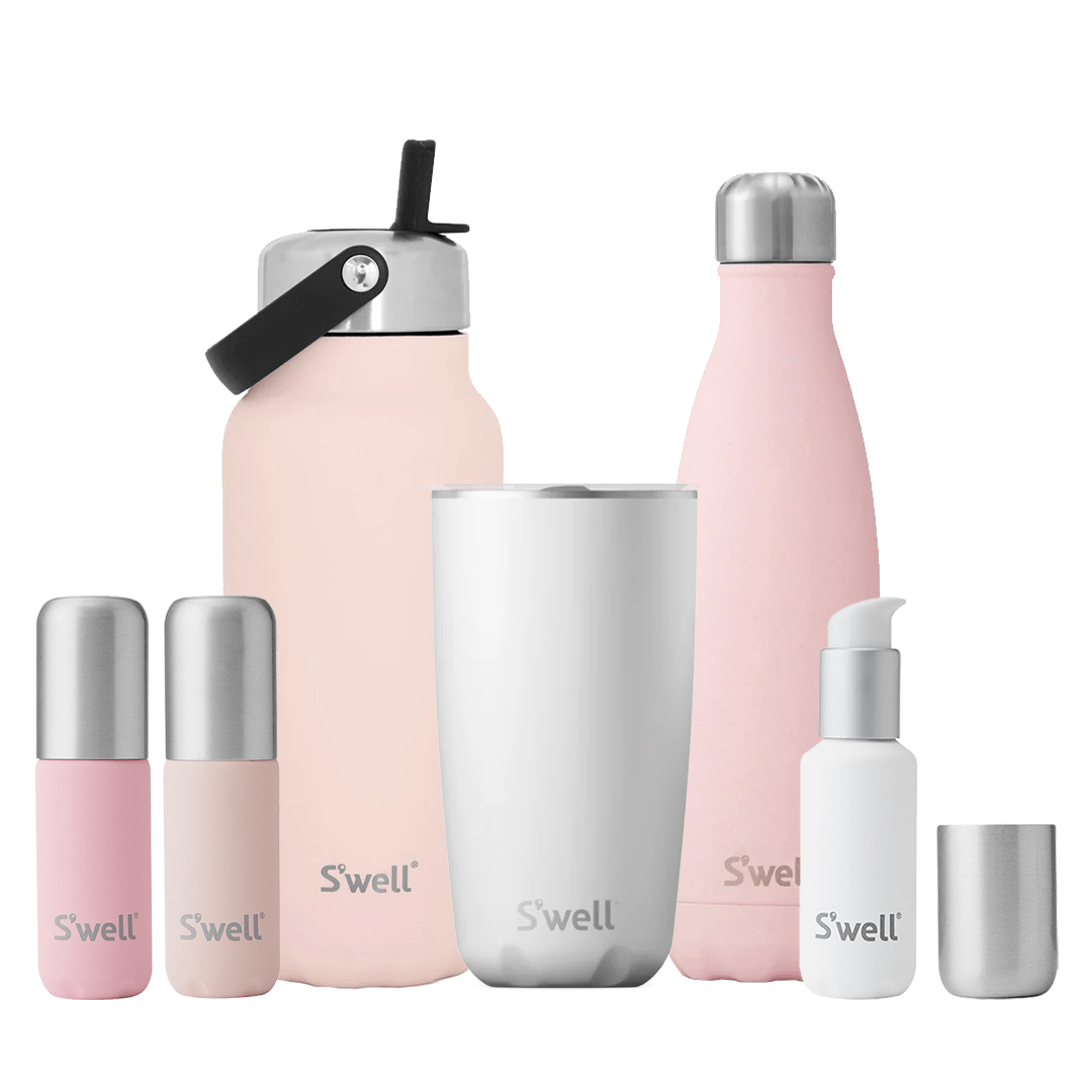 Hydrate & Glow Bundle | Water Bottles and TSA Approved Travel Bottles