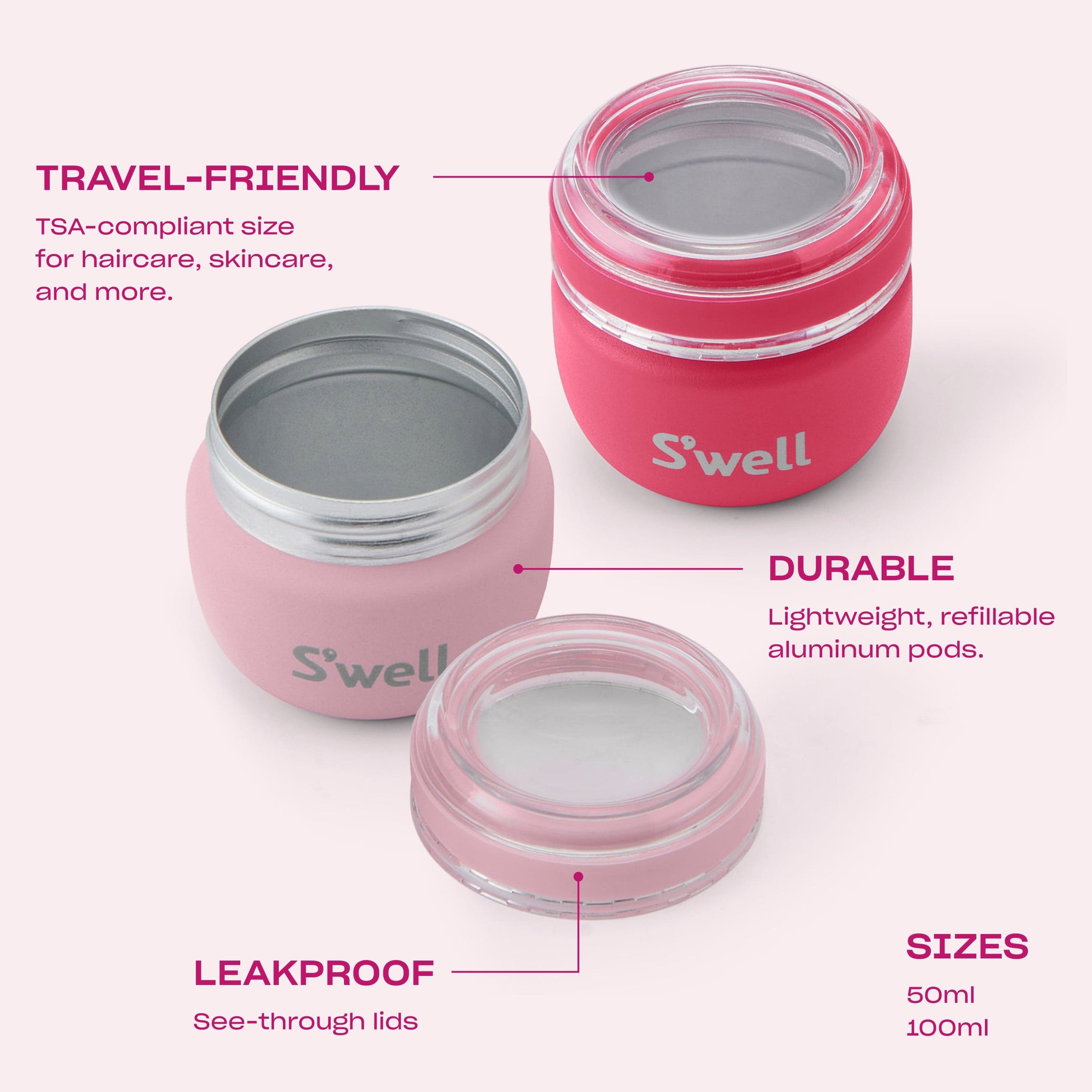 Travel Container Set | TSA-compliant Travel Containers