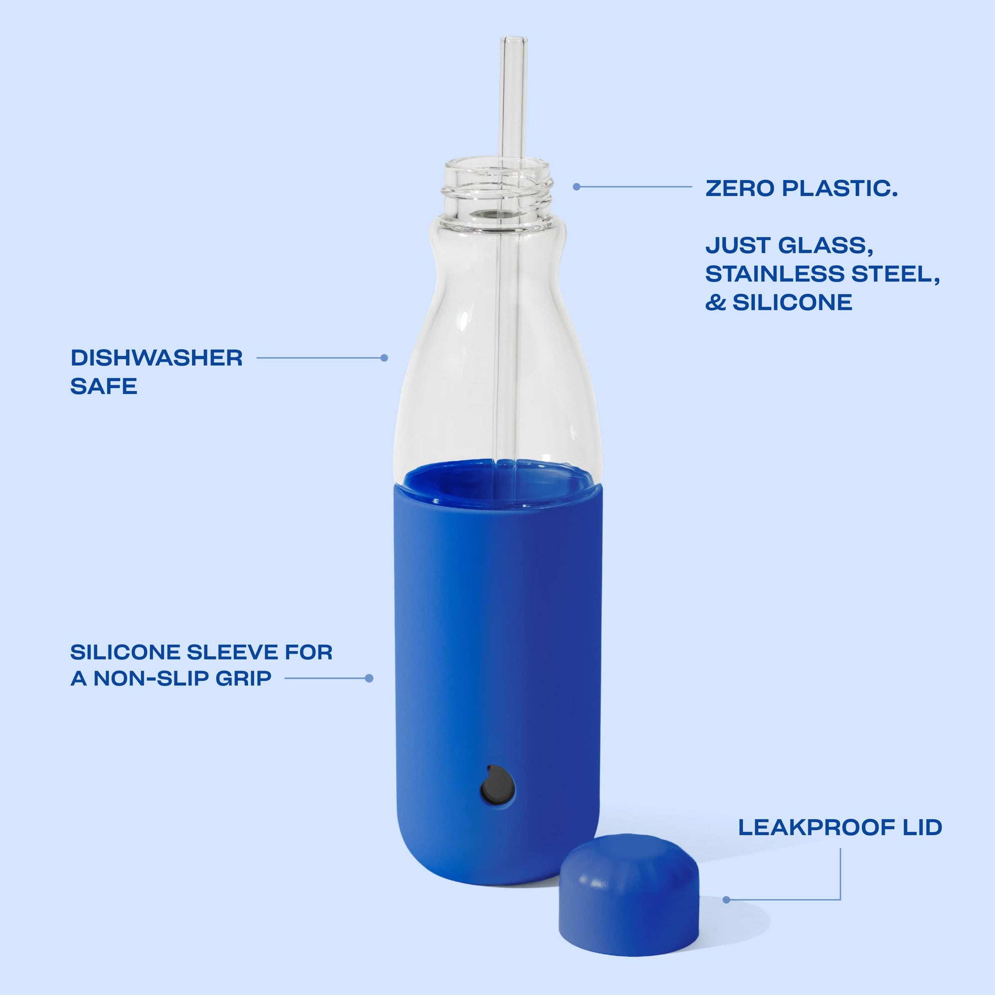 Glass Original Bottle | Zero Plastic Water Bottle